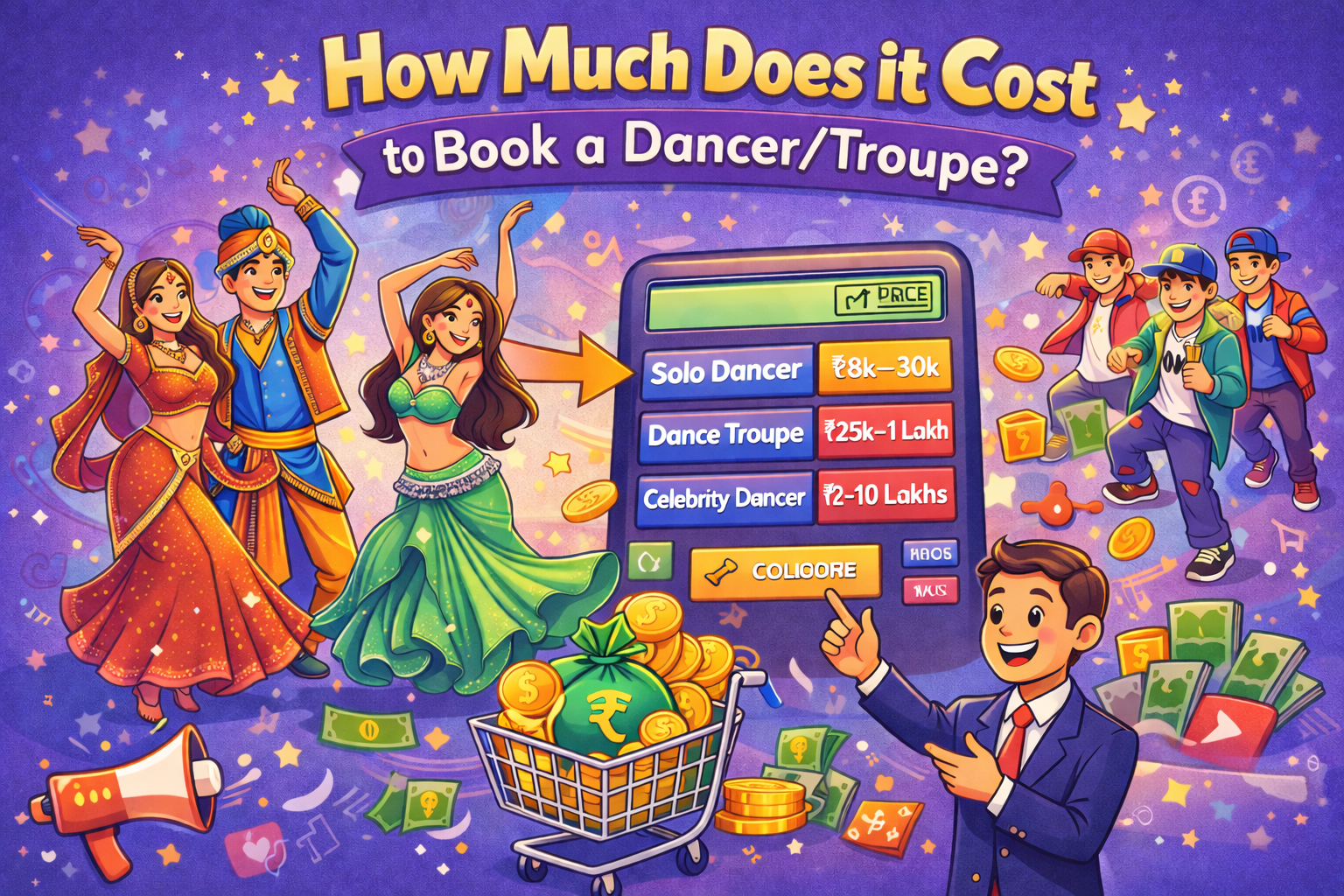 How Much Does it Cost to Book a Dancer/Troupe