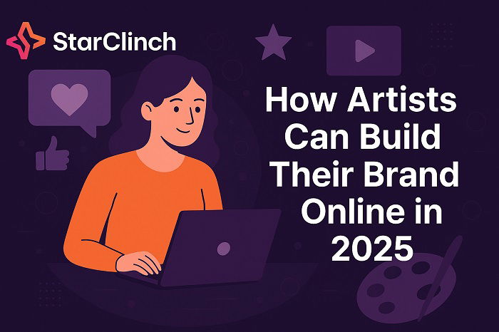 How Artists Can Build their Brand Online in 2025