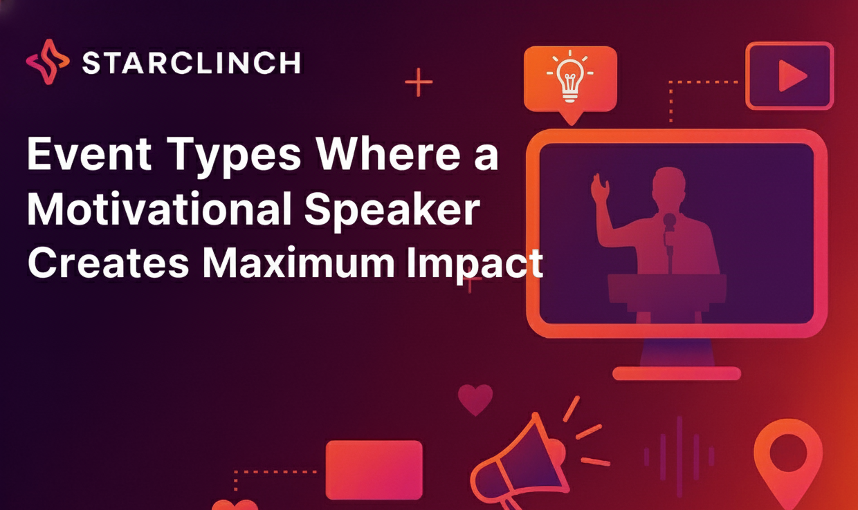Top 7 Event Types Where a Motivational Speaker Creates Maximum Impact