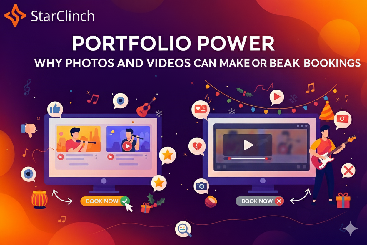 Portfolio Power: Why Photos and Videos Can Make or Break Bookings