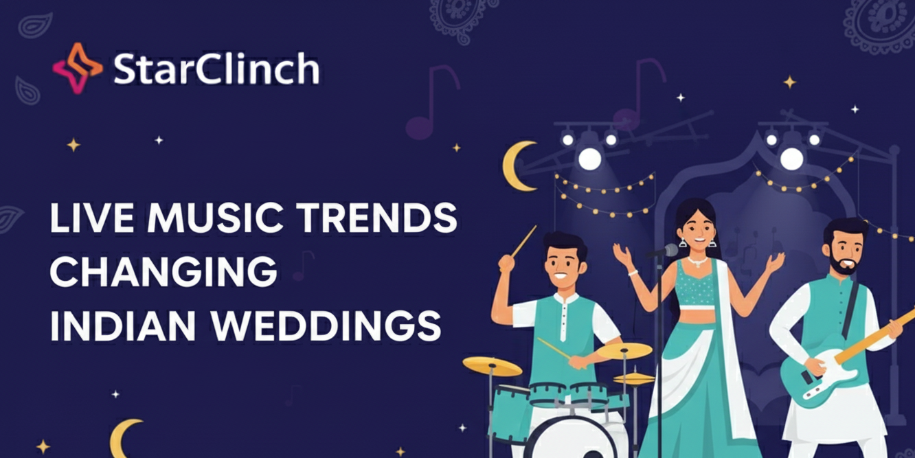 5 Live Music Trends Redefining Indian Weddings