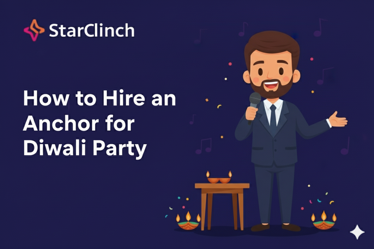 How to Hire an Anchor for Diwali Party