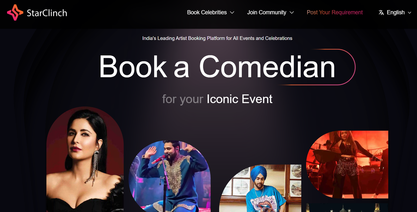 Discover the Best Artist Booking Services in India & Worldwide